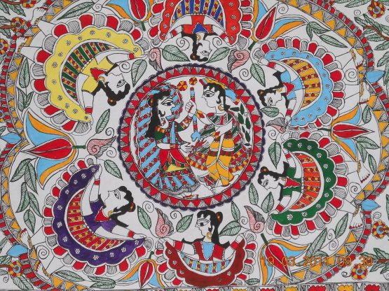Difference Between Madhubani Art and Mandala Art - Madhubani Art Gallery